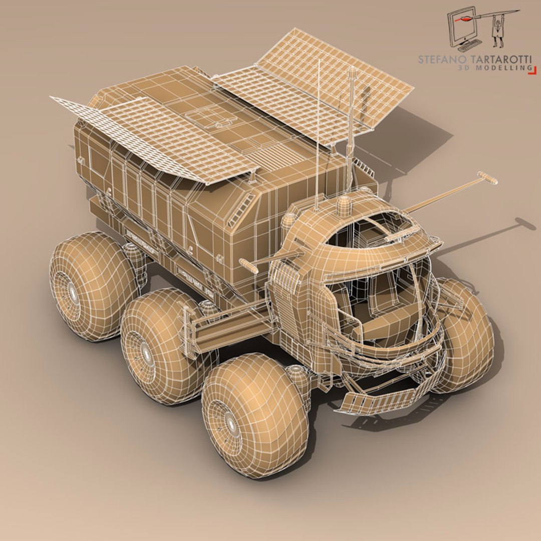3d Lunar Vehicle Model