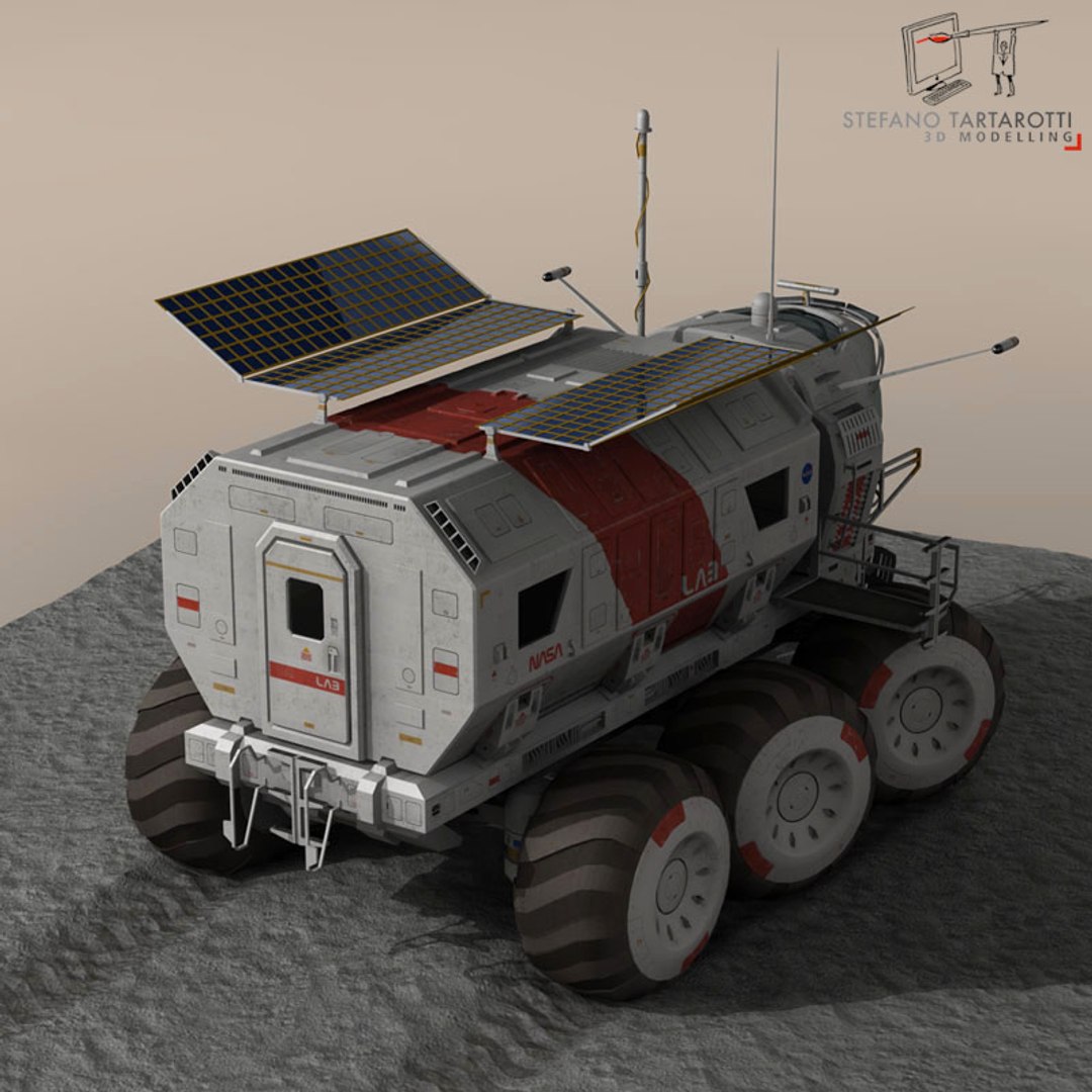 3d Lunar Vehicle Model