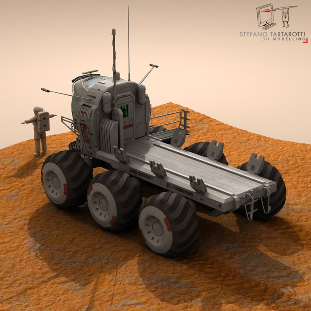 3d Lunar Vehicle Model