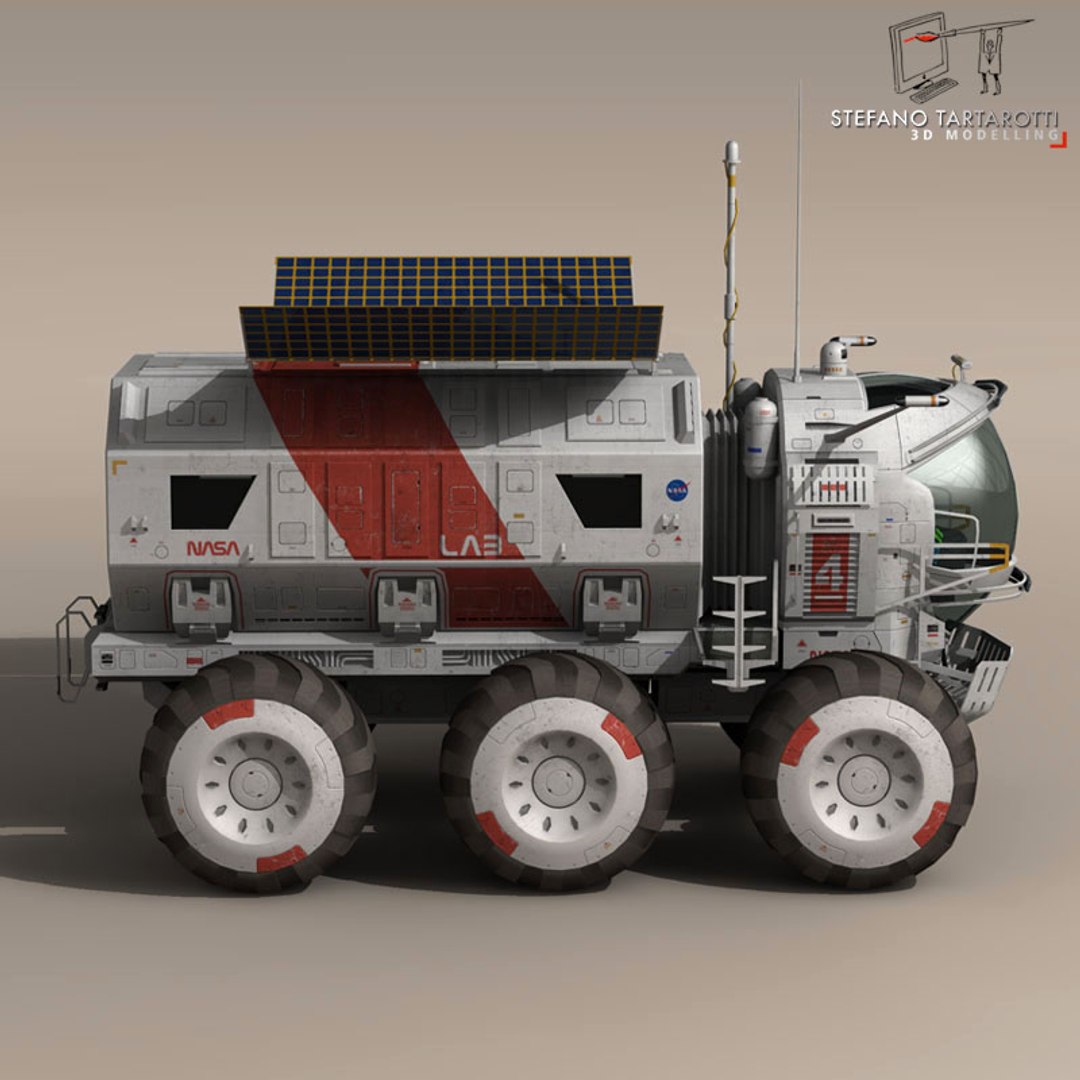 3d Lunar Vehicle Model
