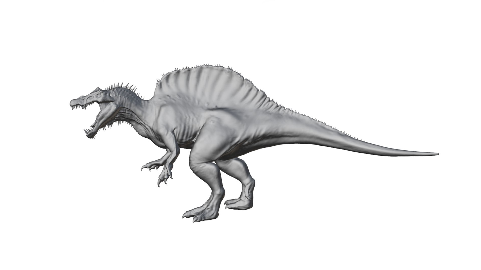 Spinosaurus model - TurboSquid 2051316