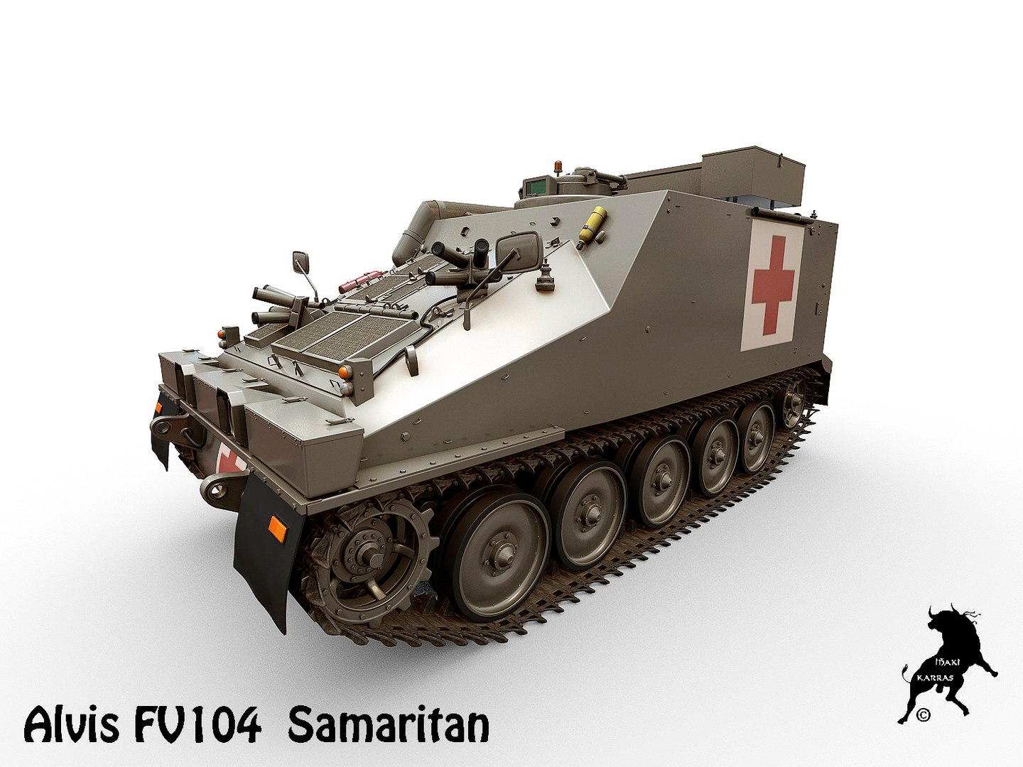 3D Fv104 Samaritan Alvis Model - TurboSquid 1260685
