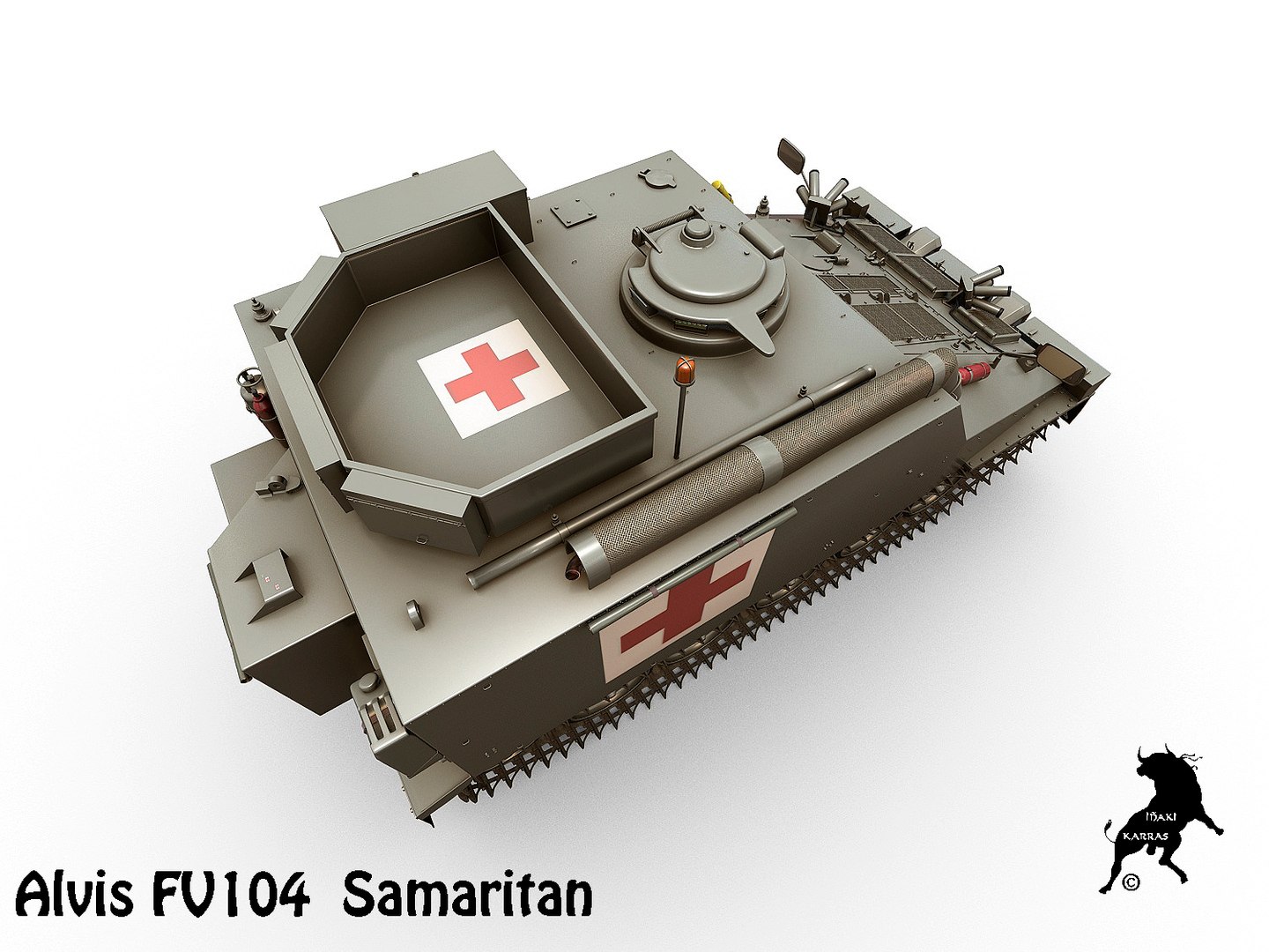 3D Fv104 Samaritan Alvis Model - TurboSquid 1260685