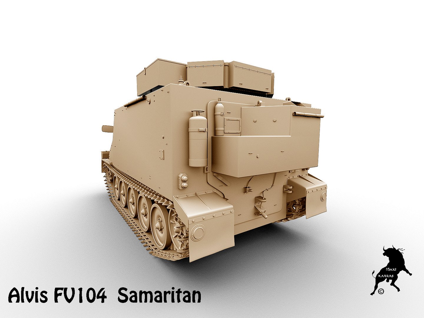 3D Fv104 Samaritan Alvis Model - TurboSquid 1260685