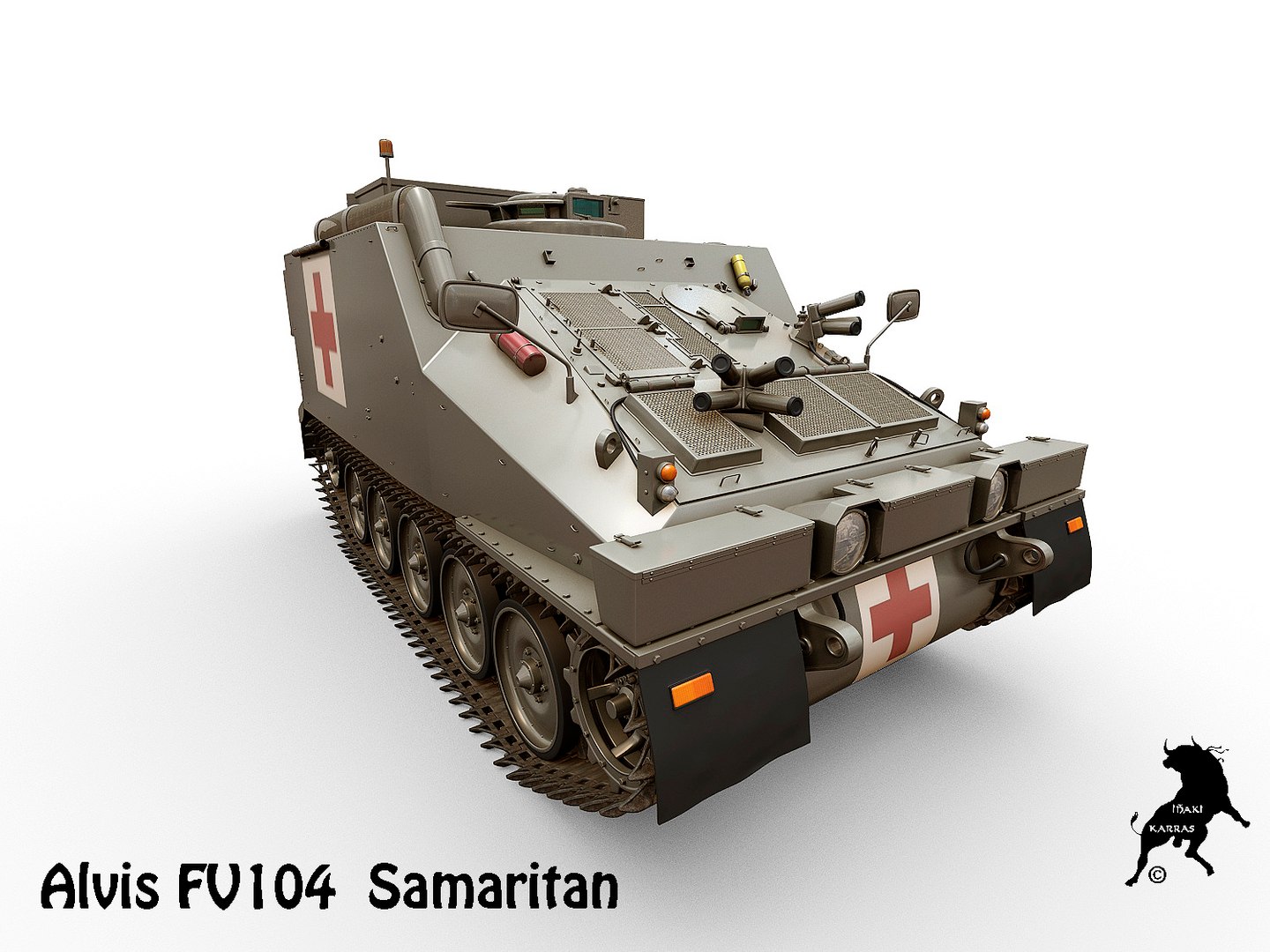3D Fv104 Samaritan Alvis Model - TurboSquid 1260685