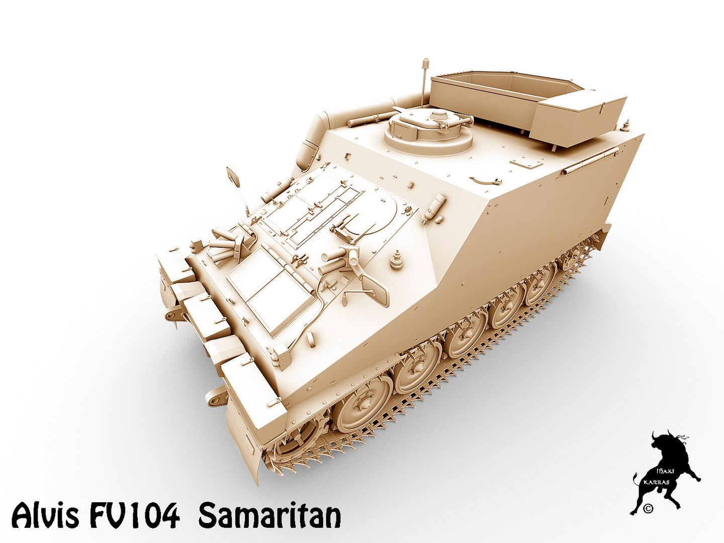 3D Fv104 Samaritan Alvis Model - TurboSquid 1260685