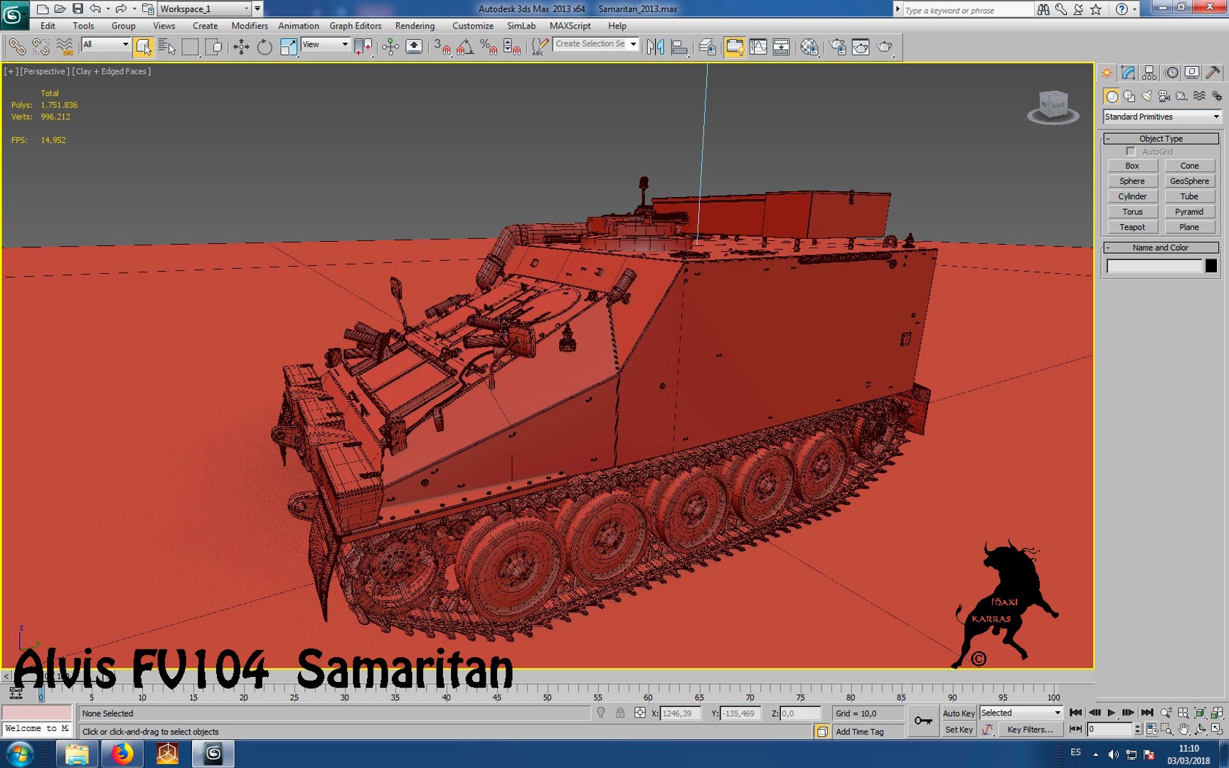 3D Fv104 Samaritan Alvis Model - TurboSquid 1260685