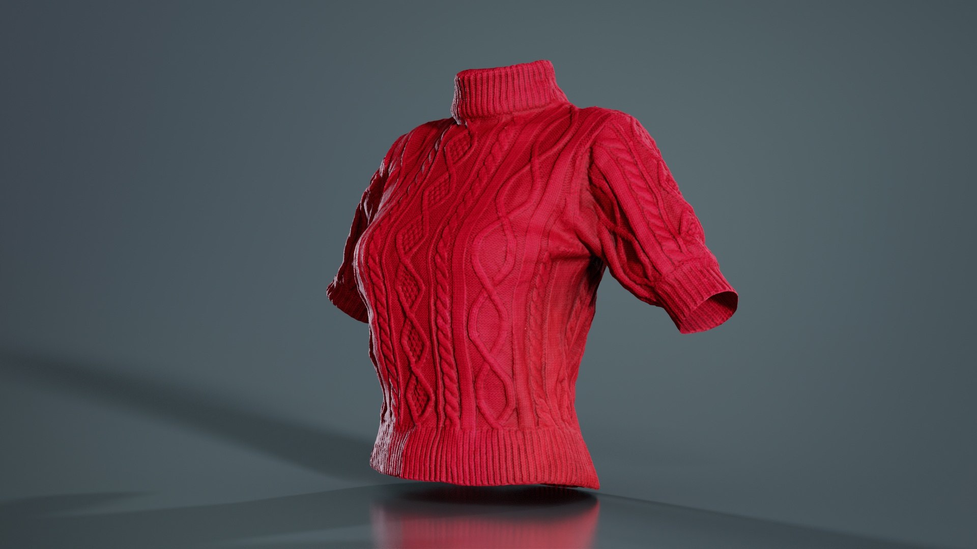 3D Knit Pull Top Remastered - TurboSquid 2361748