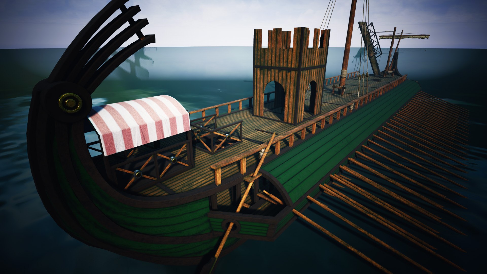 Roman Trireme model - TurboSquid 2036492