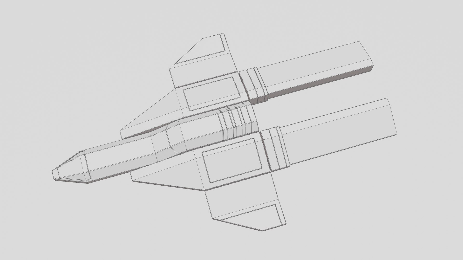 Free 3D Spaceship - Lowpoly model - TurboSquid 2121486