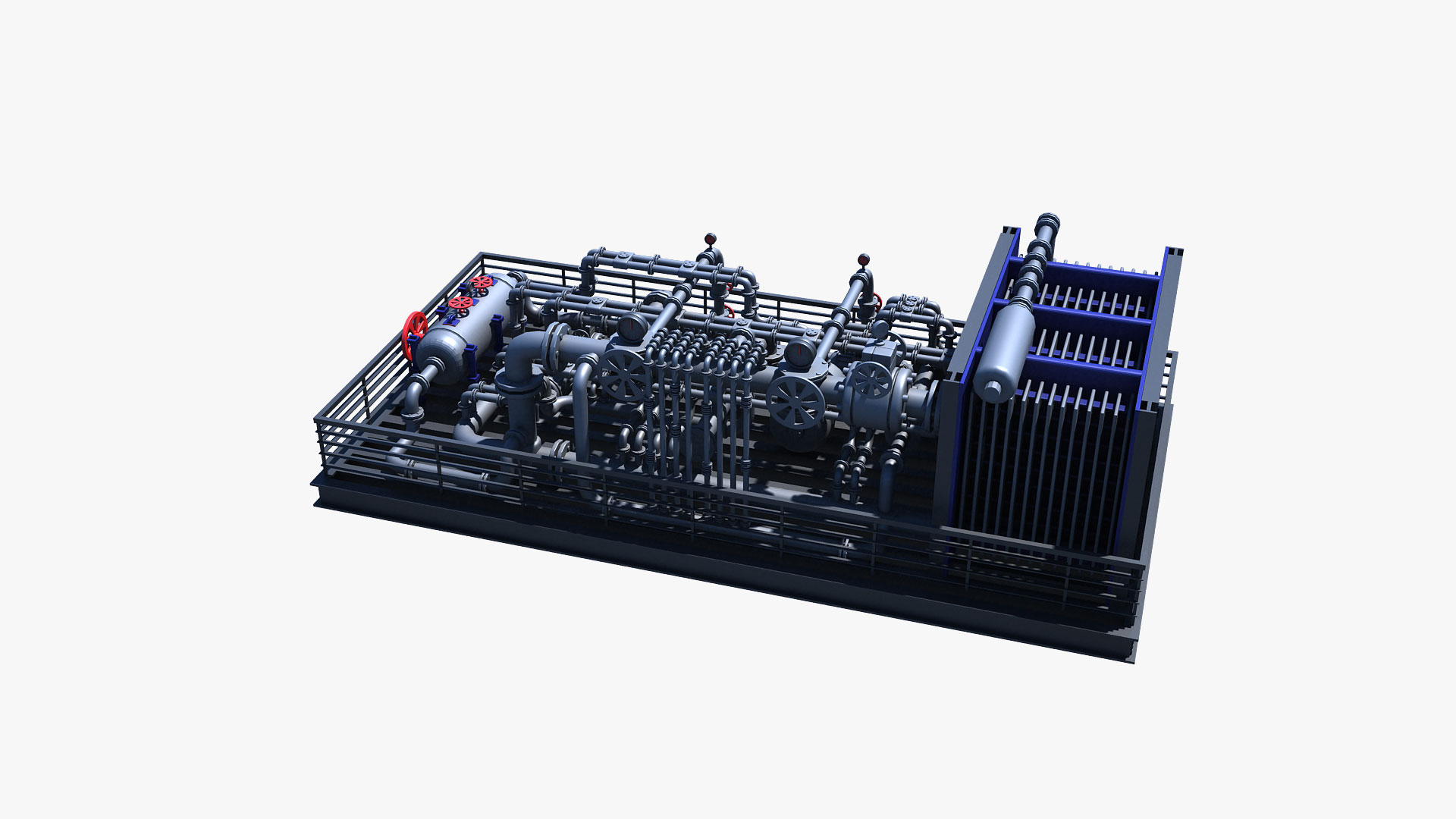 Metering Skid 07 3D - TurboSquid 1964487