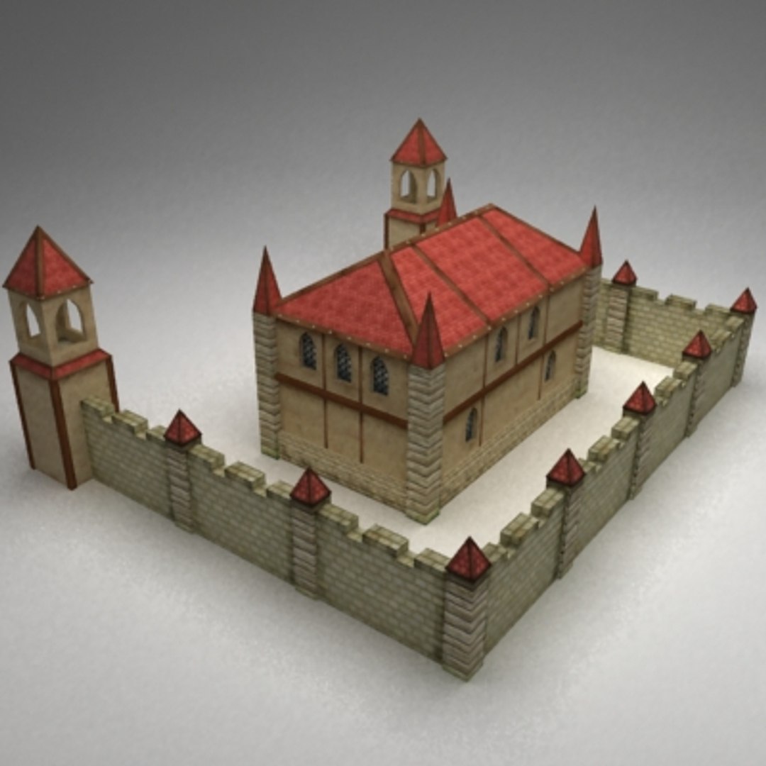 3d Model Fantasy Manor