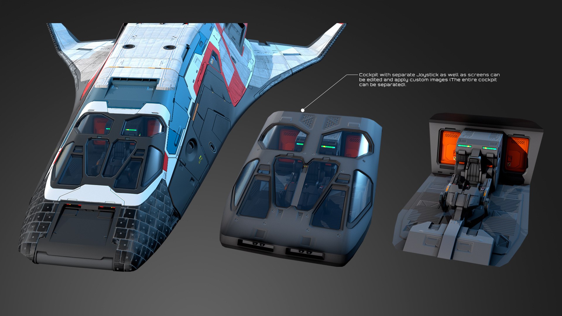 3D ARES 8 - Shuttle Model - TurboSquid 2065161