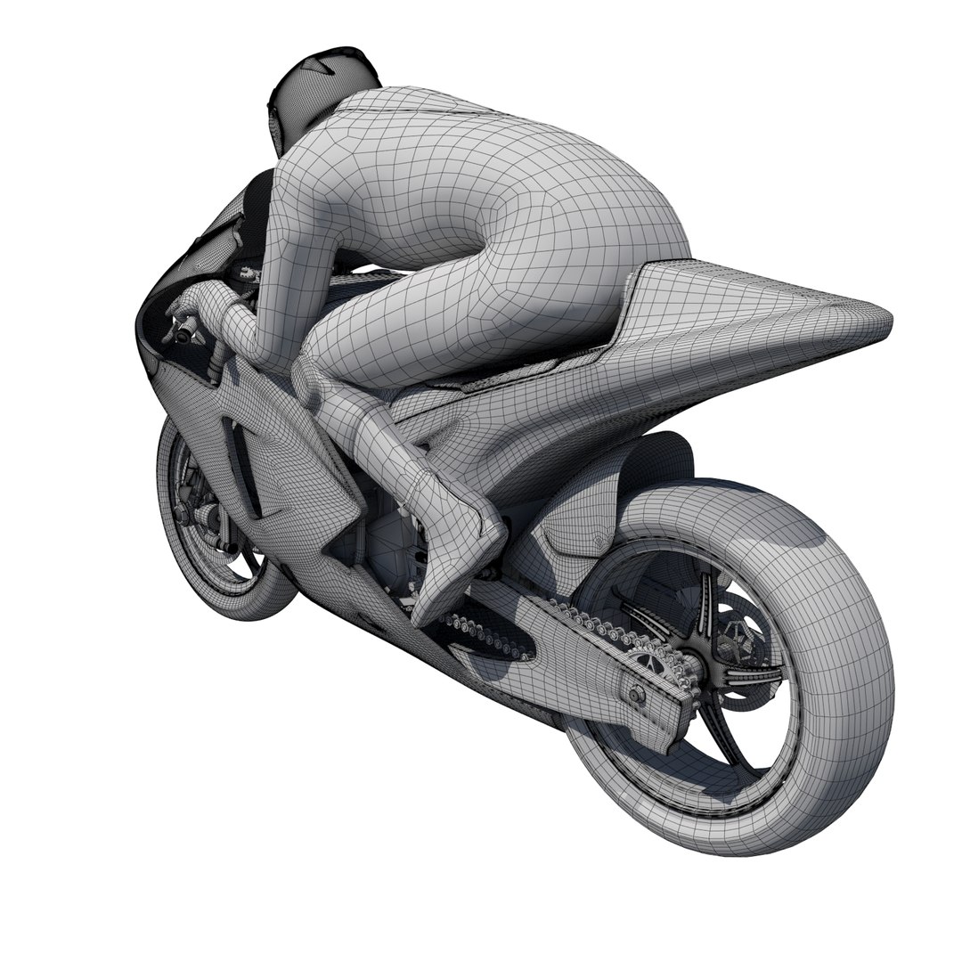 Motogp Jorge Lorenzo Yamaha 3d Model