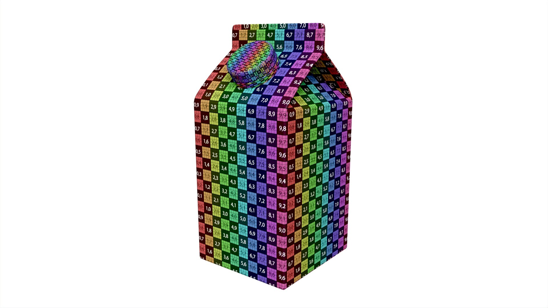 3D Milk Packaging Box - TurboSquid 2145534