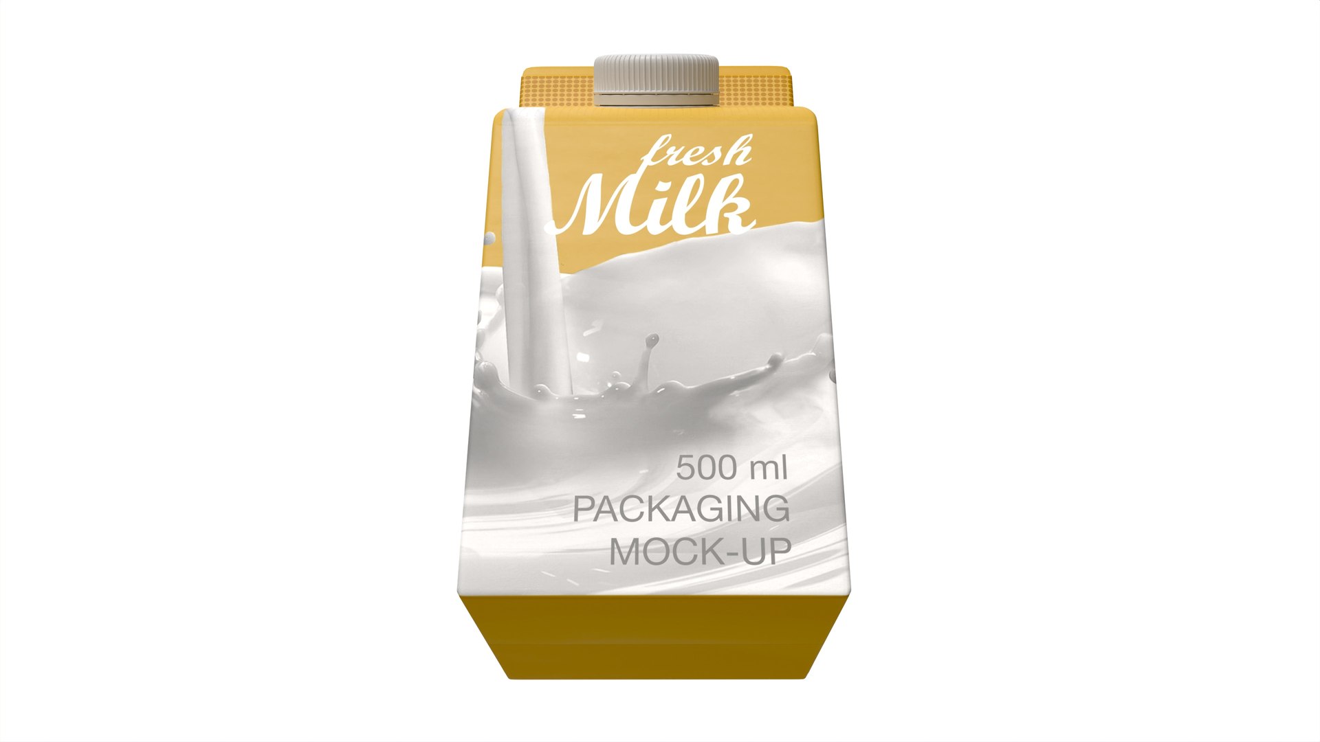 3D Milk Packaging Box - TurboSquid 2145534