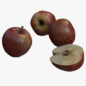 Free 3D Apple Models - Available For Download On TurboSquid