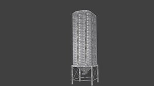 Silo STL Models for Download | TurboSquid