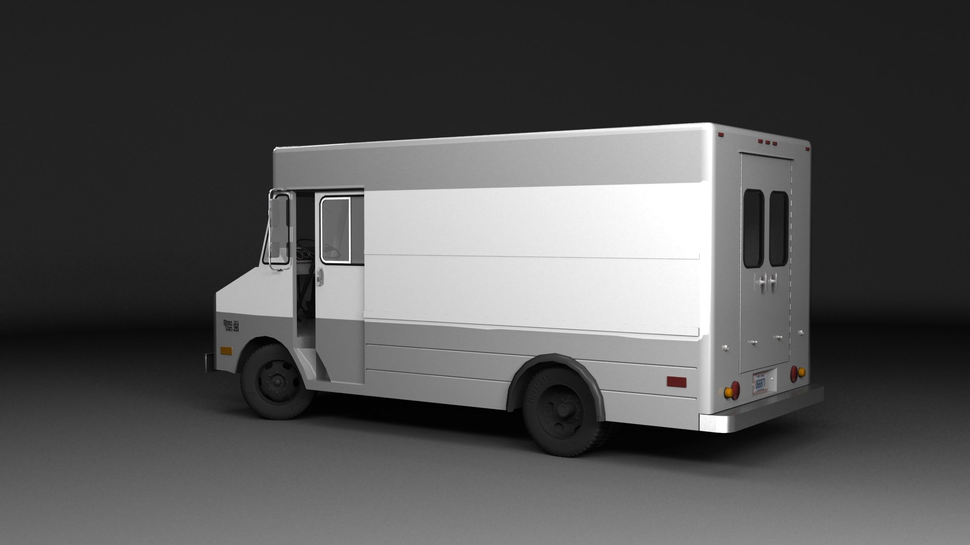 1980 Chevy StepVan 125 3D Model - TurboSquid 1857592