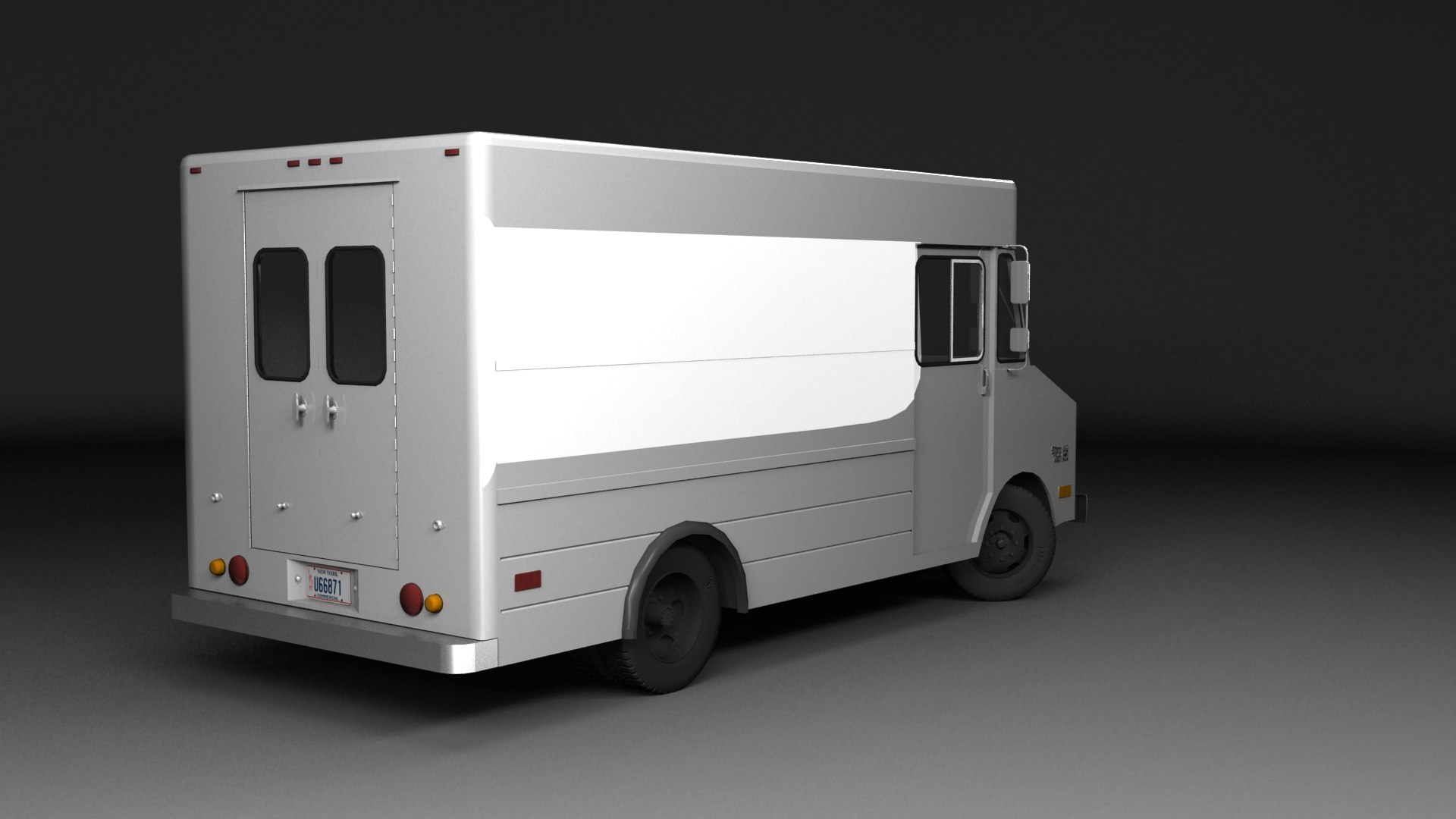 1980 Chevy StepVan 125 3D Model - TurboSquid 1857592