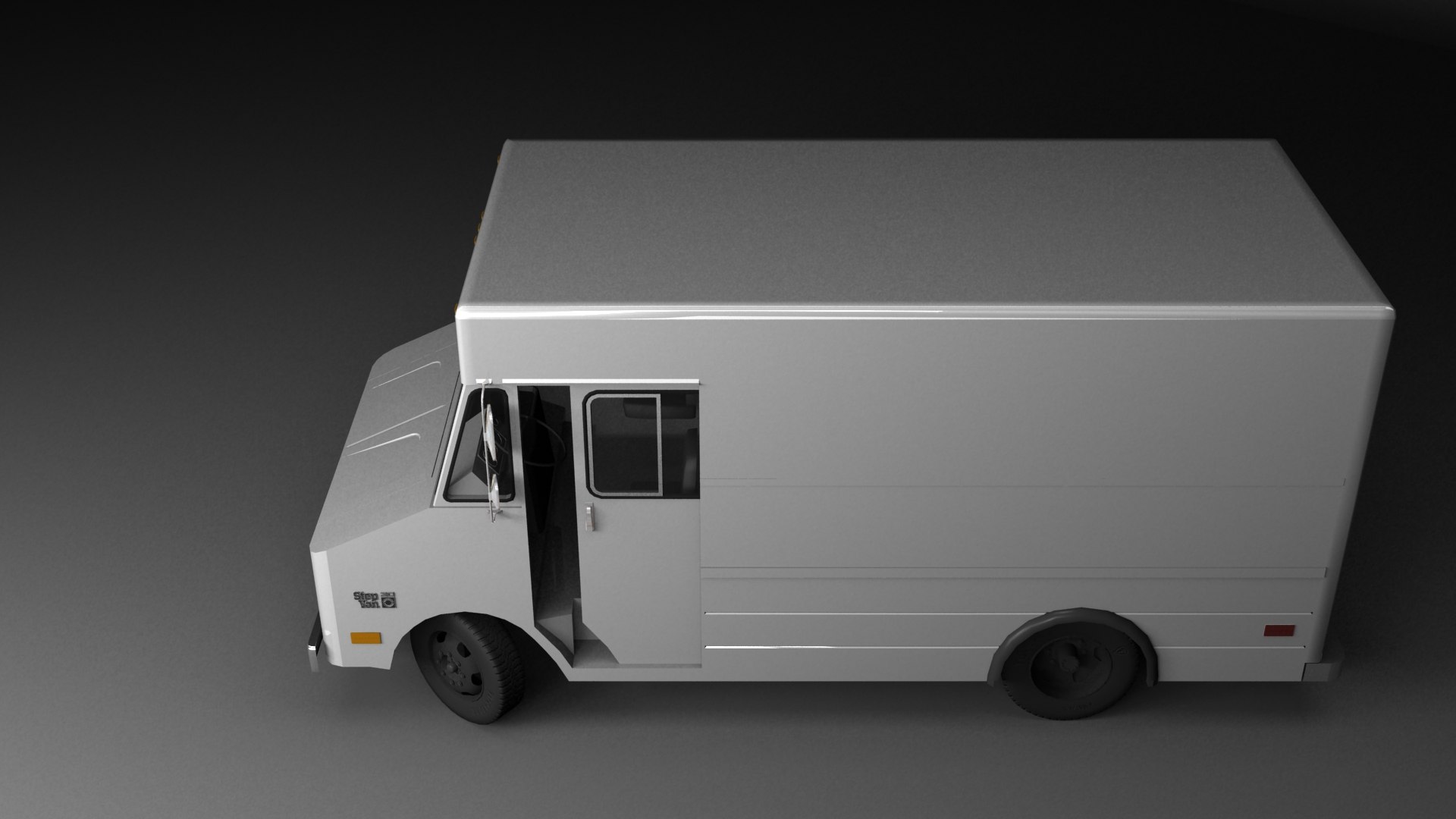 1980 Chevy StepVan 125 3D Model - TurboSquid 1857592