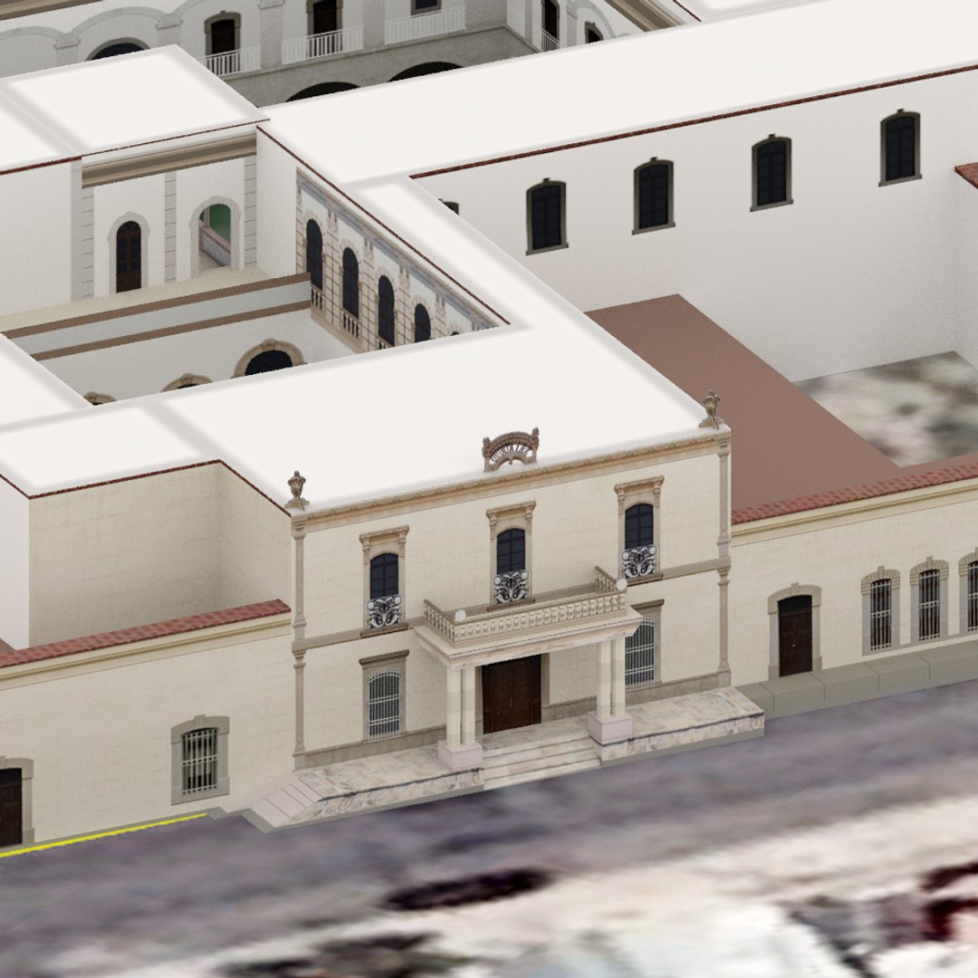 3D Historical Museo Historico La Model - TurboSquid 1409245