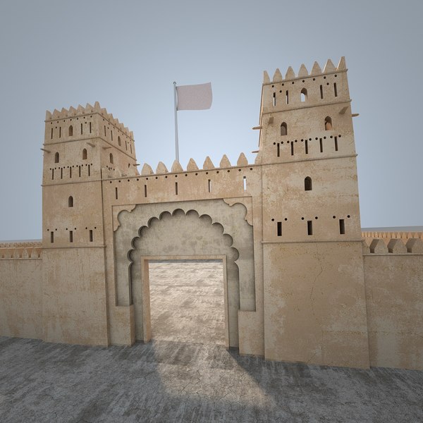 Medieval wall gate model - TurboSquid 1699710