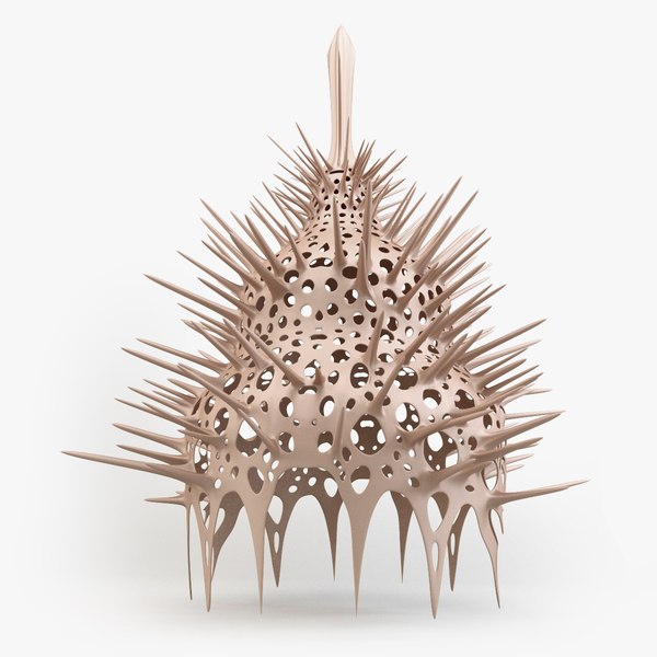 微观生物Cyrtoidea3D模型 - TurboSquid 740462