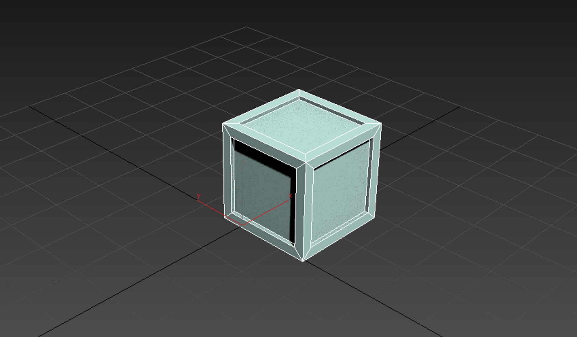 3d box model