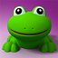 3d model rubber frog