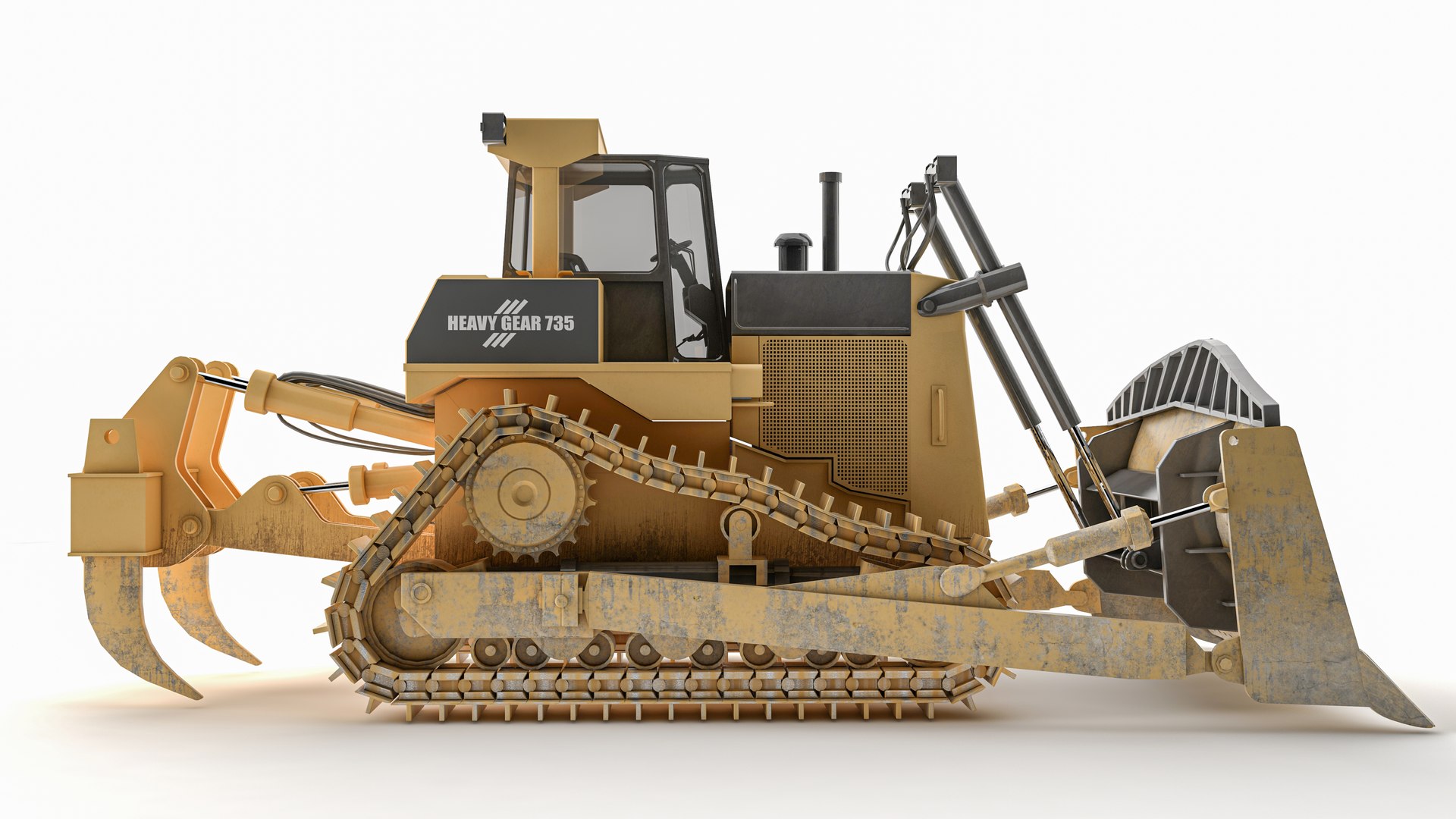 DOZER CRAWLER 3D model - TurboSquid 2136247