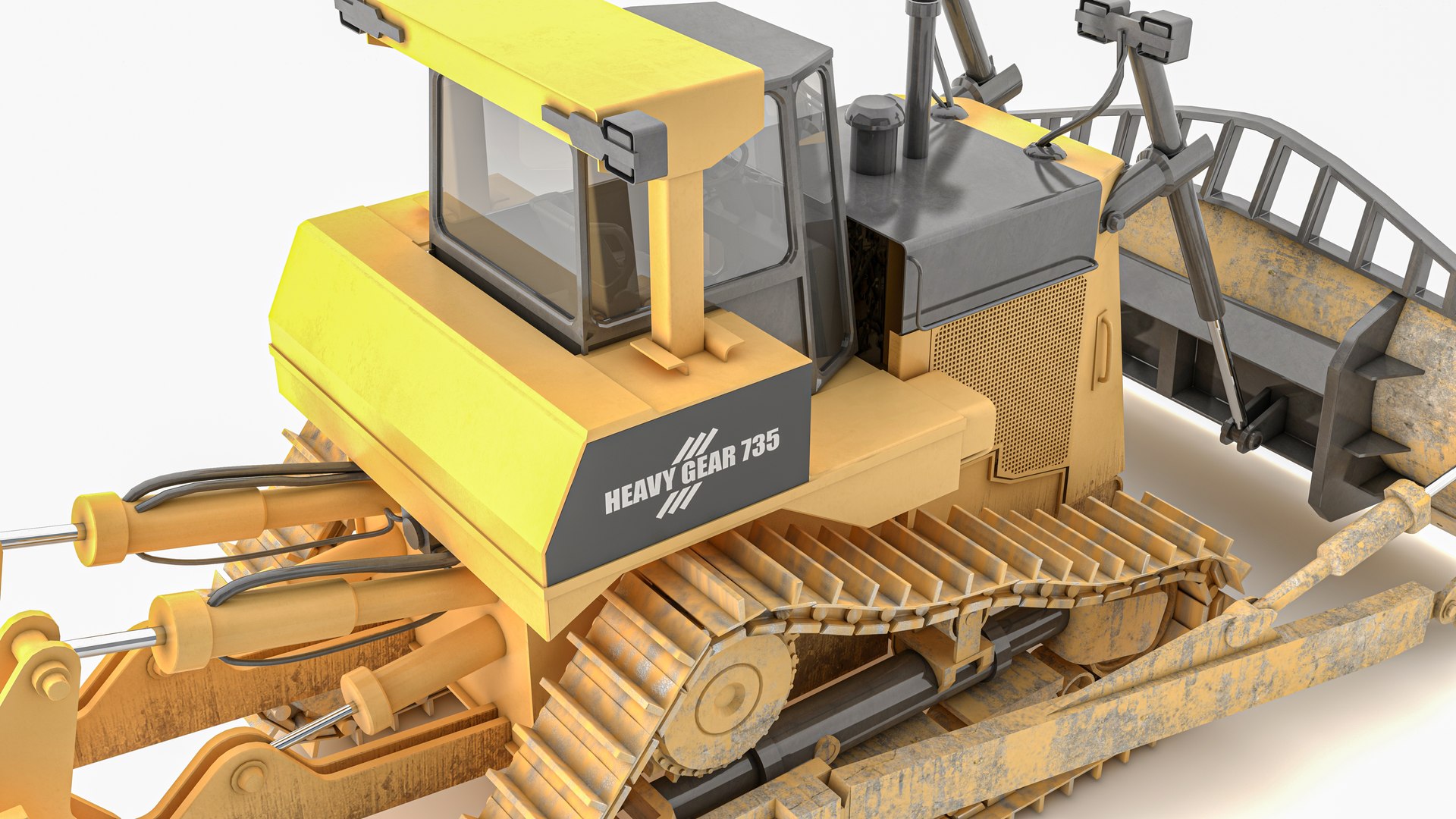DOZER CRAWLER 3D model - TurboSquid 2136247