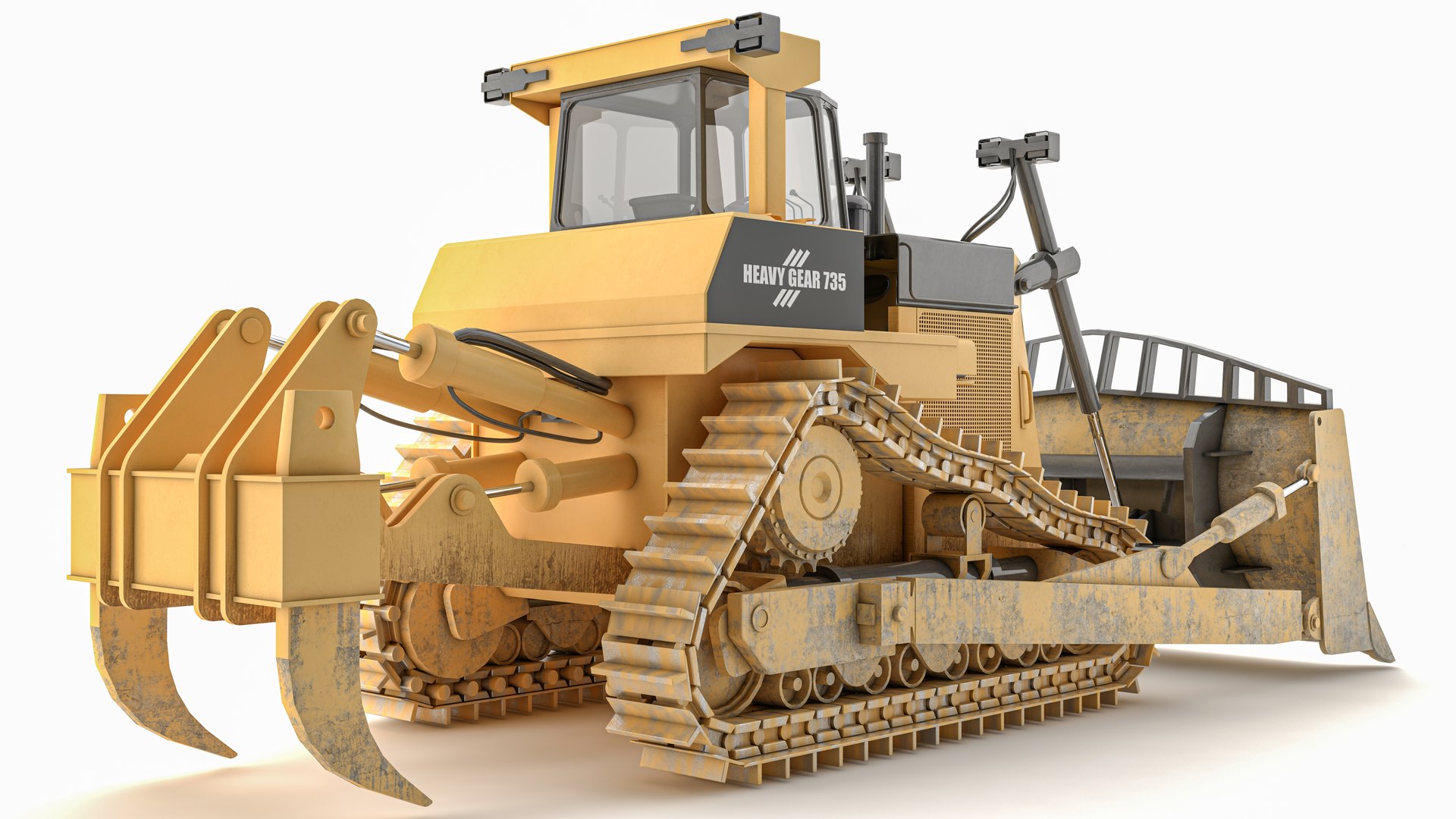 DOZER CRAWLER 3D model - TurboSquid 2136247