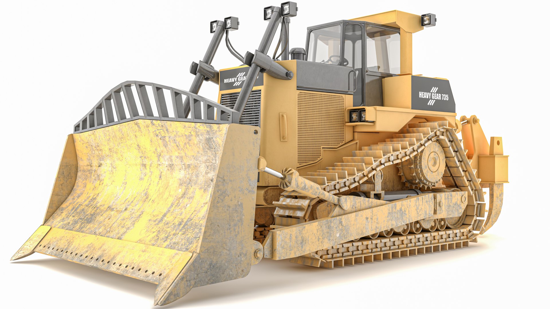 DOZER CRAWLER 3D model - TurboSquid 2136247