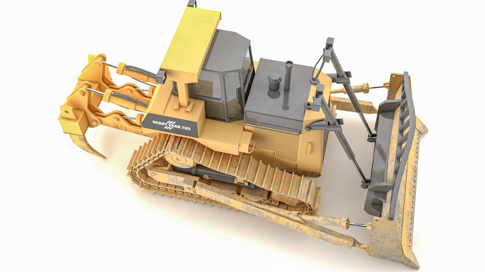 DOZER CRAWLER 3D model - TurboSquid 2136247