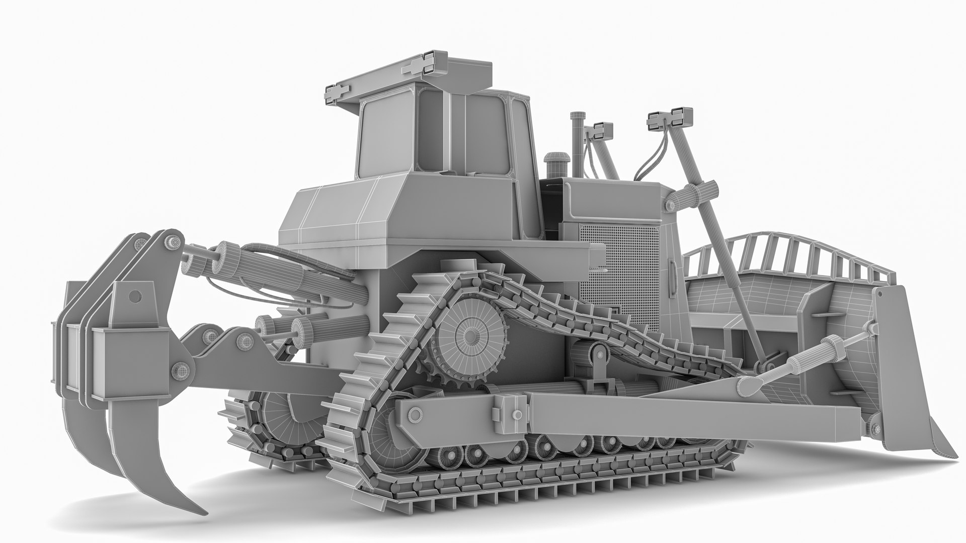 DOZER CRAWLER 3D model - TurboSquid 2136247
