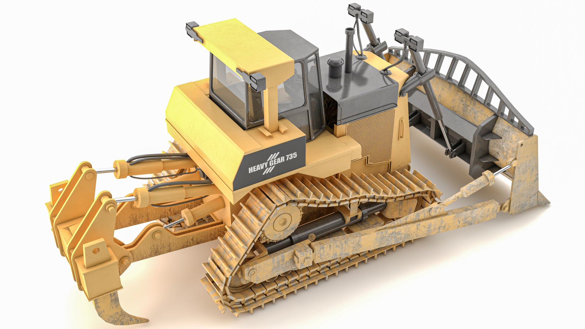 DOZER CRAWLER 3D model - TurboSquid 2136247