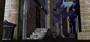 Free 3D Alley Models - Available For Download On TurboSquid
