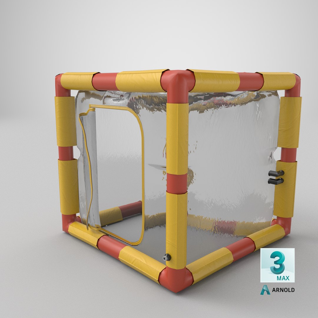 3D Model Inflatable Tubular Mobile Isolation - TurboSquid 1627790