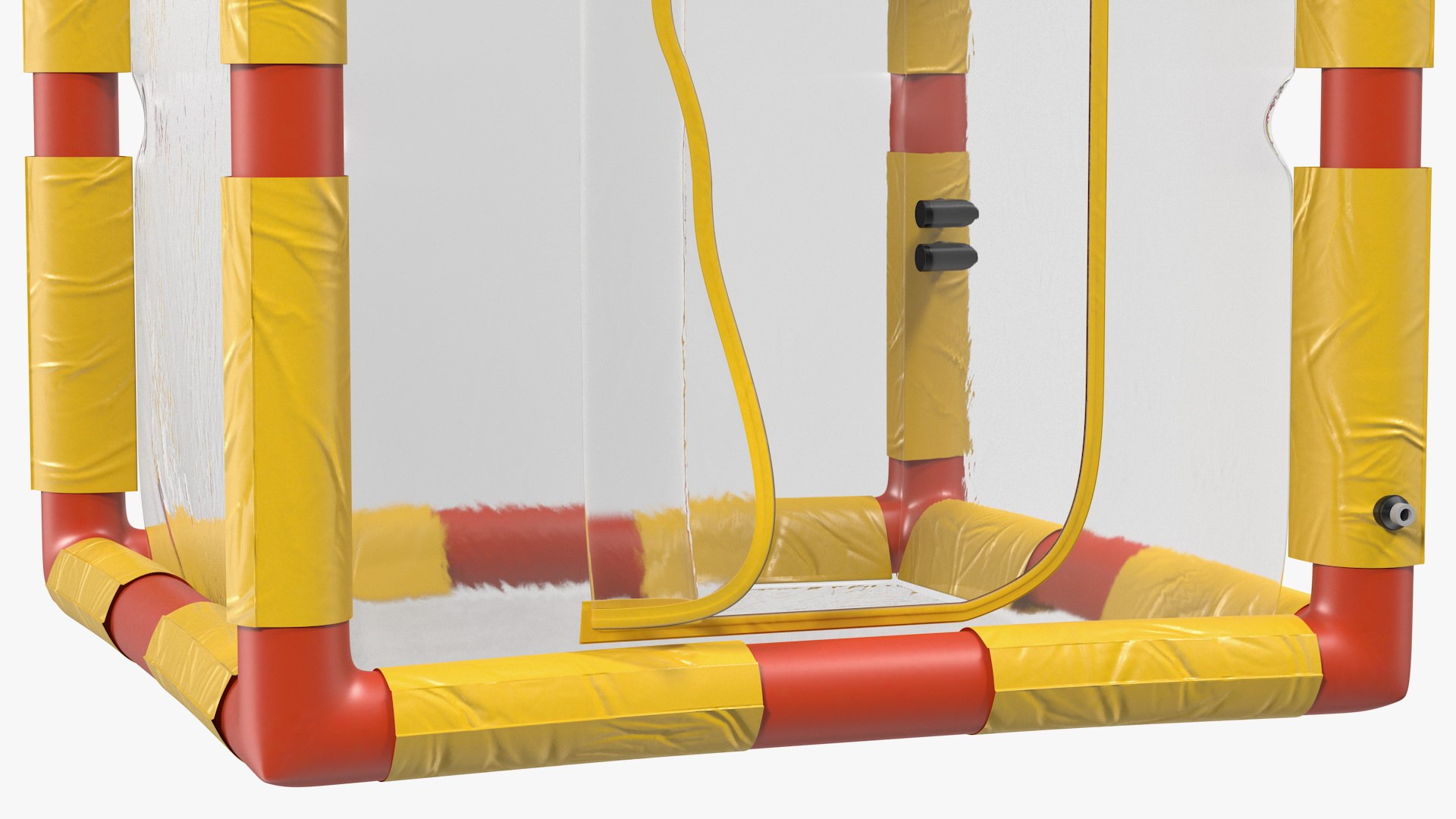 3D model inflatable tubular mobile isolation - TurboSquid 1627790