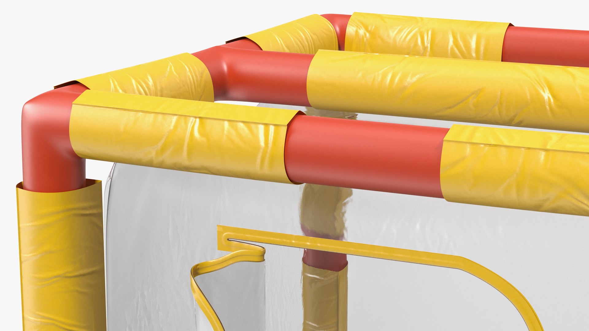 3D model inflatable tubular mobile isolation - TurboSquid 1627790