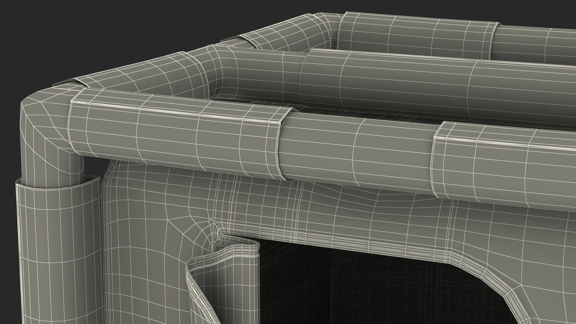 3D Model Inflatable Tubular Mobile Isolation - TurboSquid 1627790