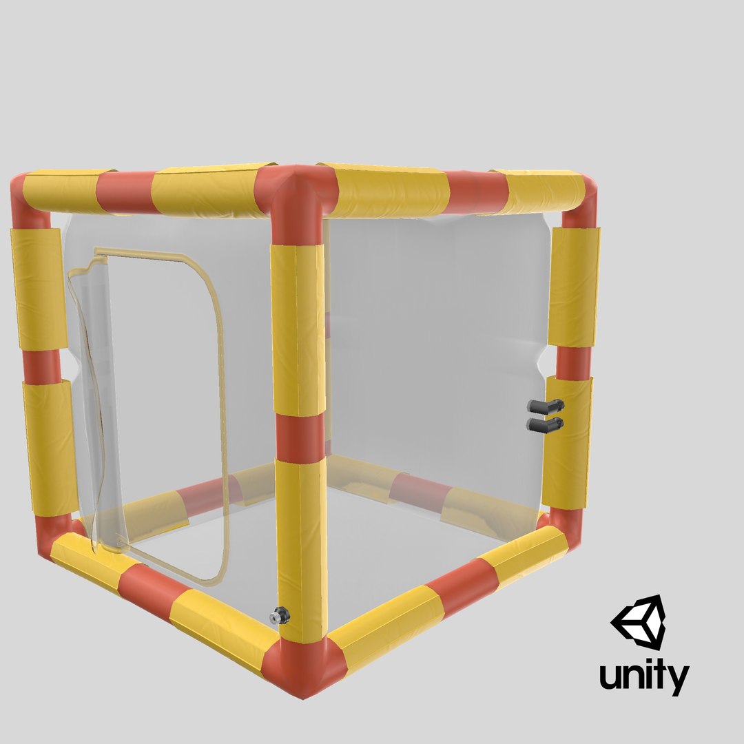 3D Model Inflatable Tubular Mobile Isolation - TurboSquid 1627790