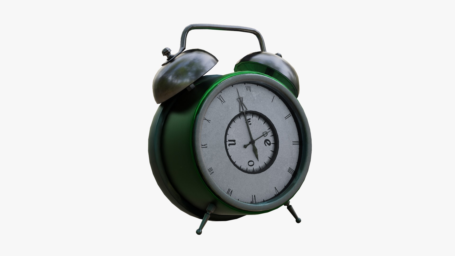 3D Model Cartoon Animated Alarm Clock - TurboSquid 2063955