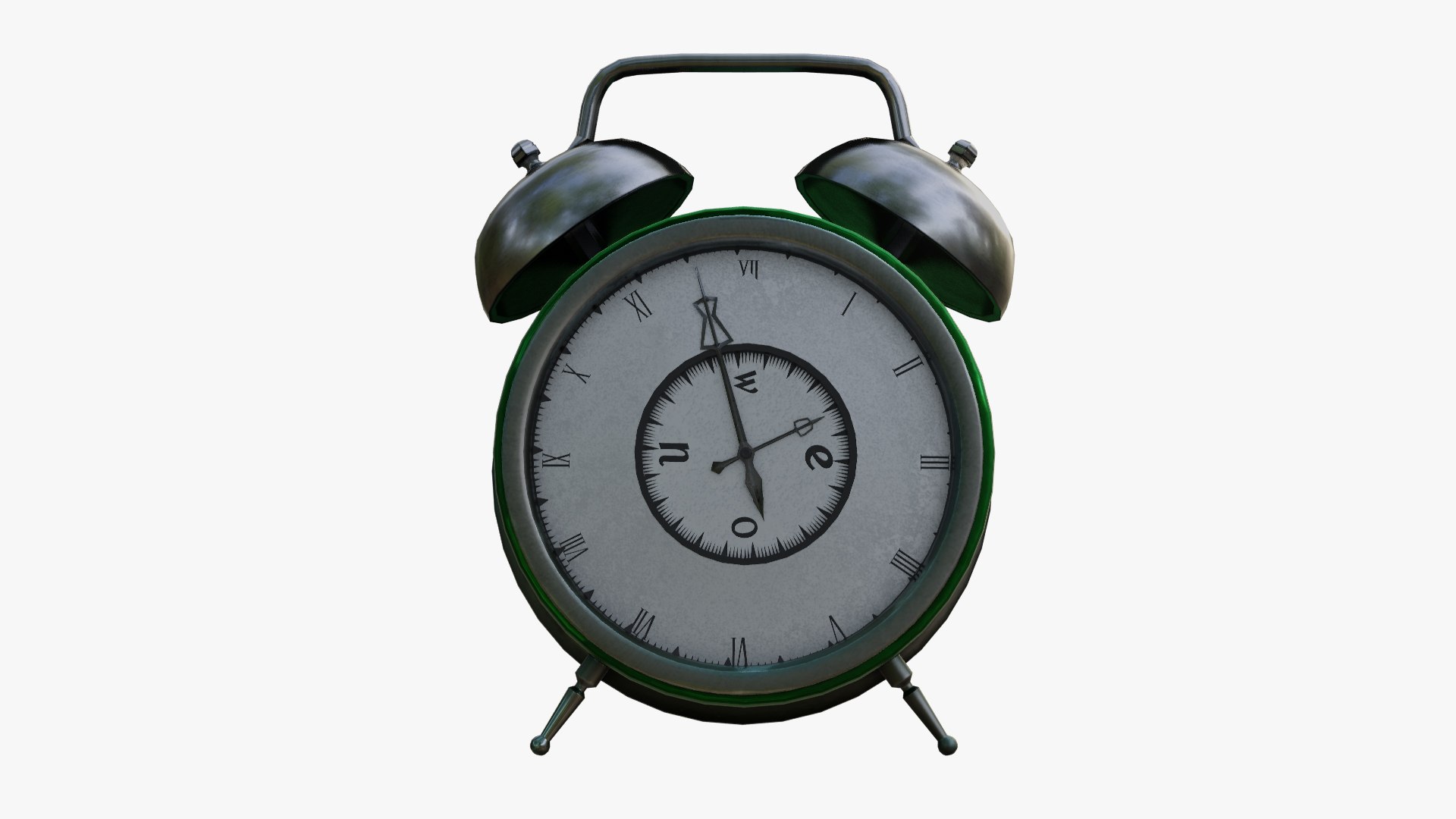 3D Model Cartoon Animated Alarm Clock - TurboSquid 2063955