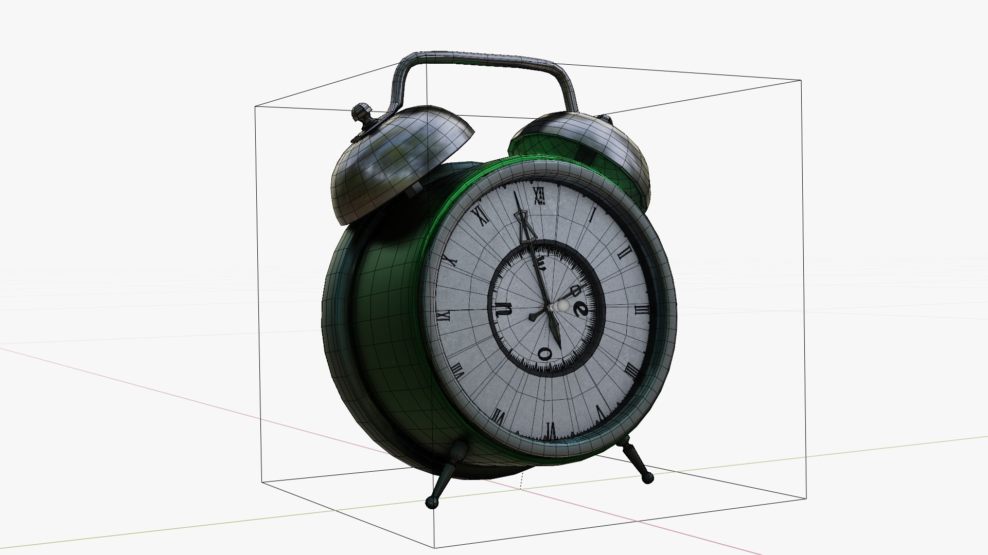 3D Model Cartoon Animated Alarm Clock - TurboSquid 2063955