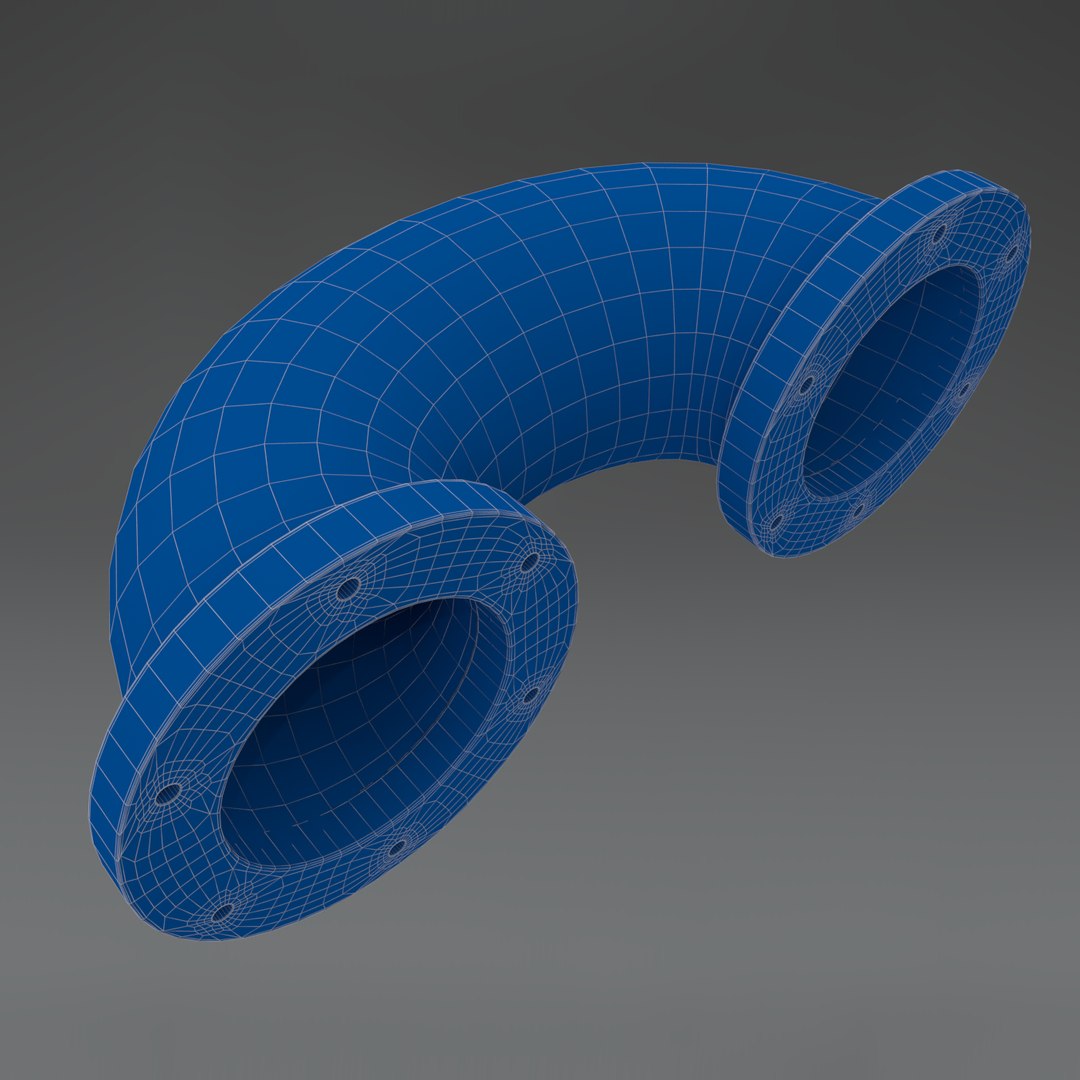 Pipe 5 3d Obj