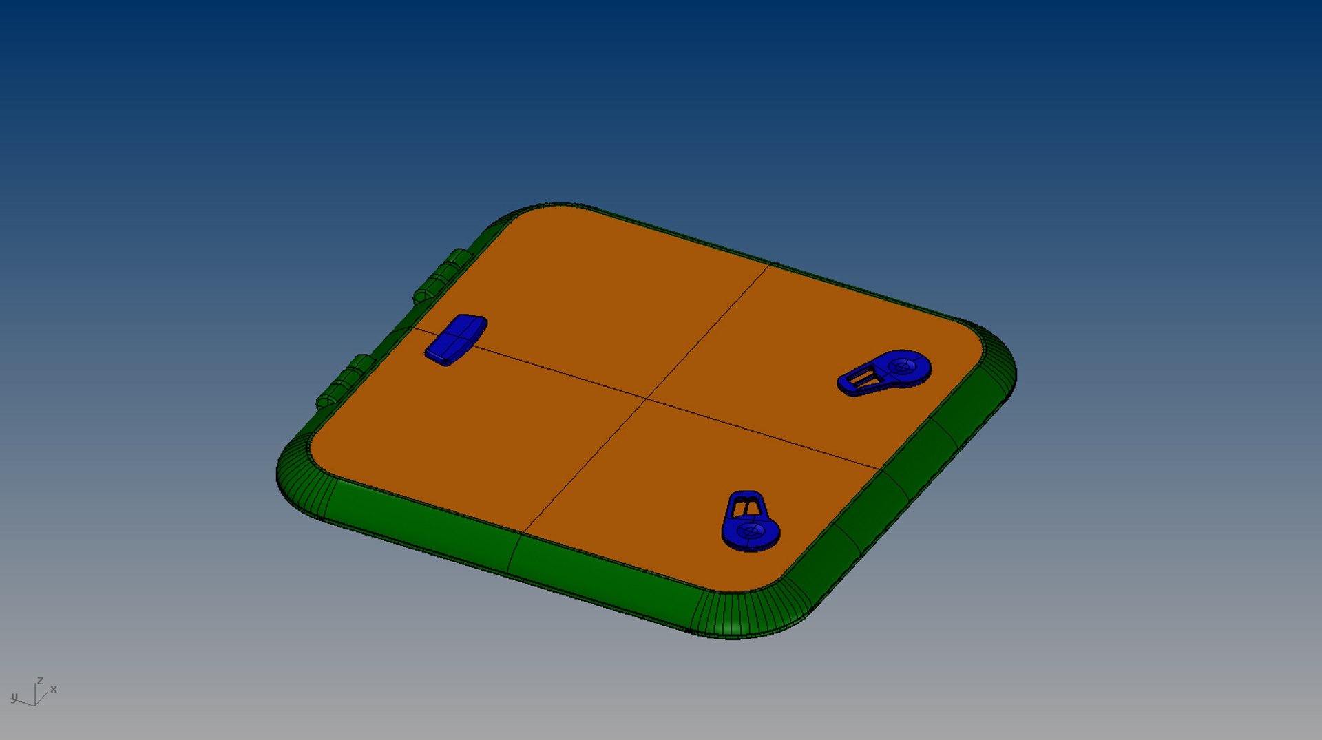 Typical Hatch 3D Model - TurboSquid 1352535