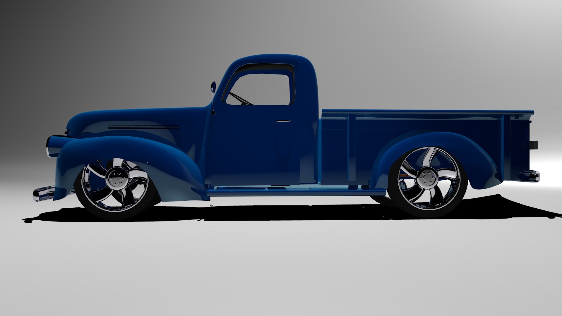 3D Chevrolet serie 3100 1946 - TurboSquid 2105425