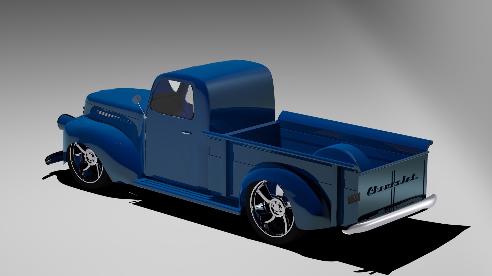 3D Chevrolet serie 3100 1946 - TurboSquid 2105425